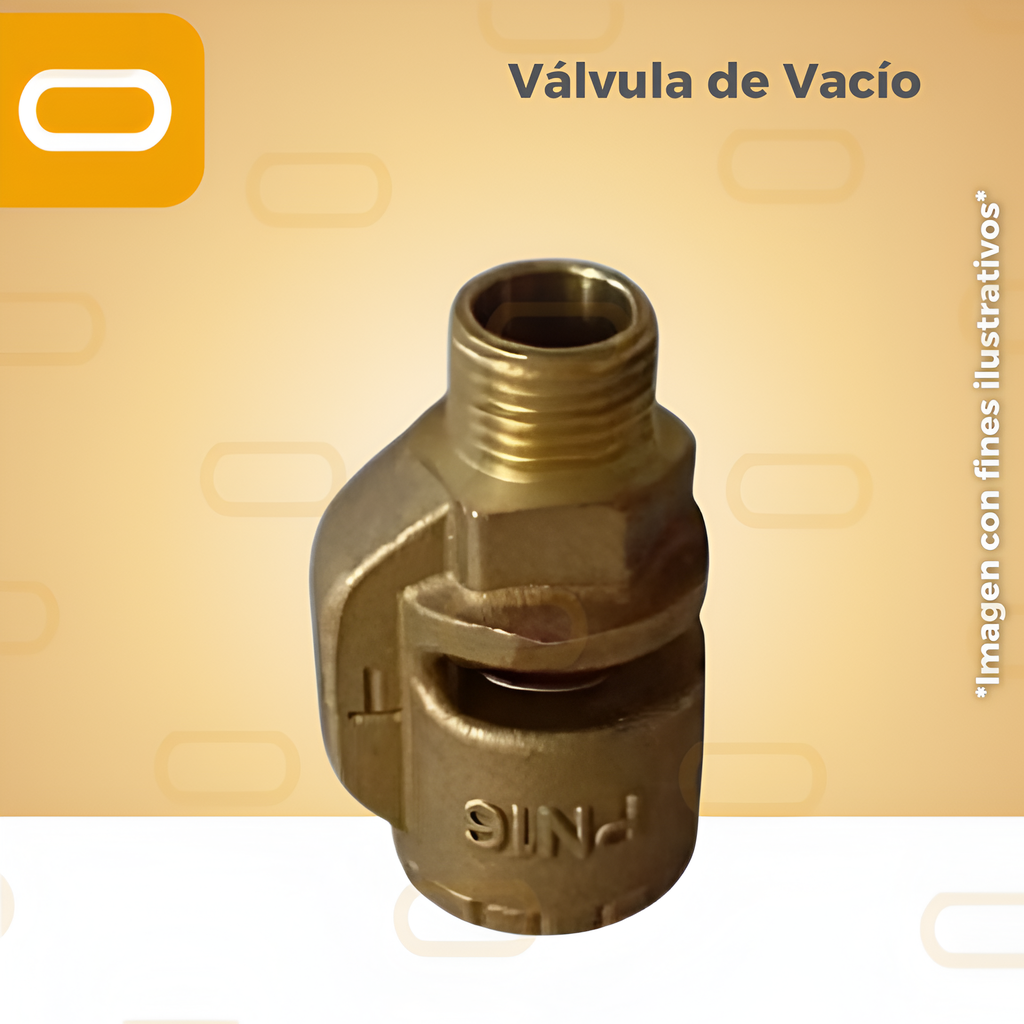 Válvula de Vacío - hg 1- 2 | Tubería | Válvula-vacío-1- 2-g