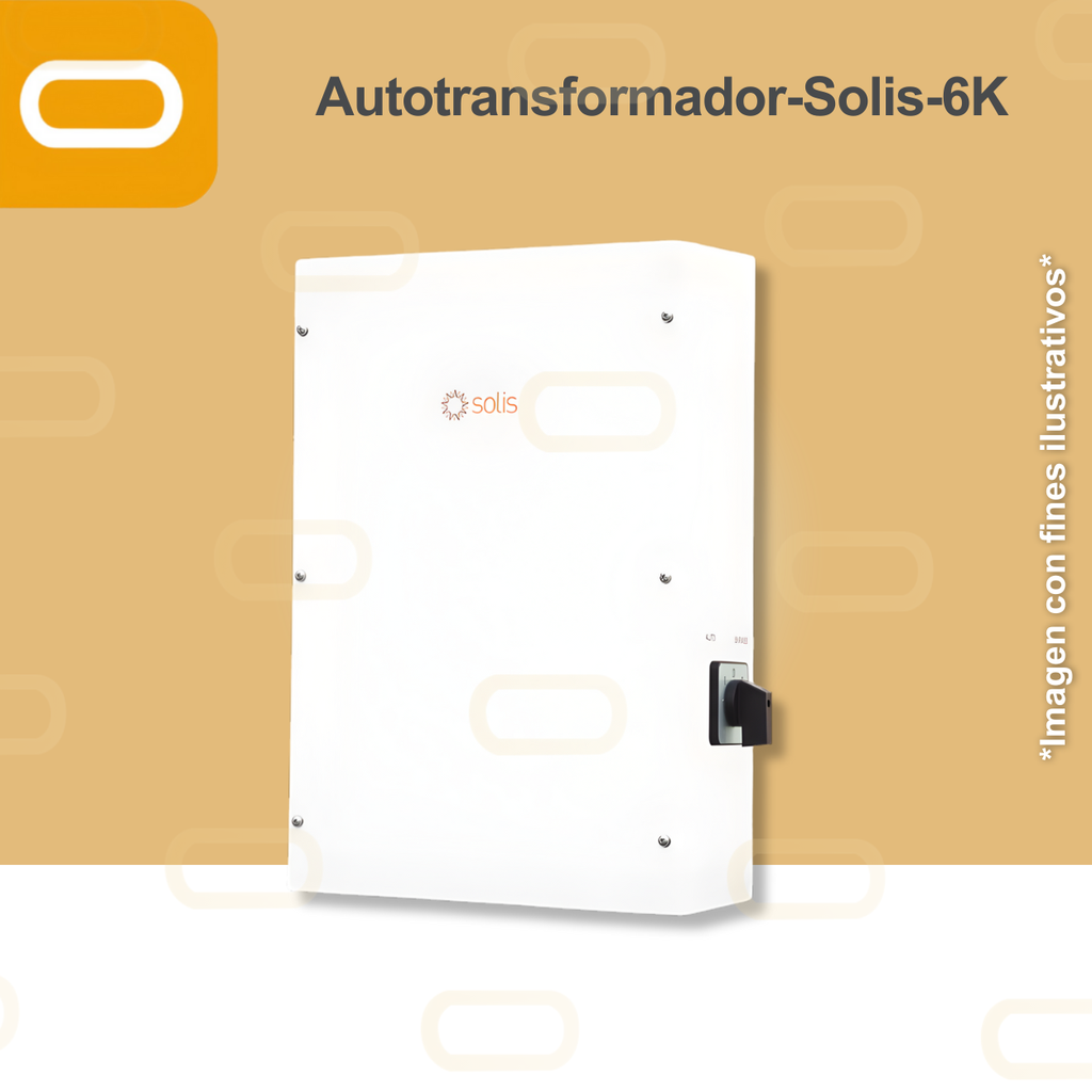 Autotransformador SOLIS 6000W | Inversores | INVERSOR SOLAR ATADO A L